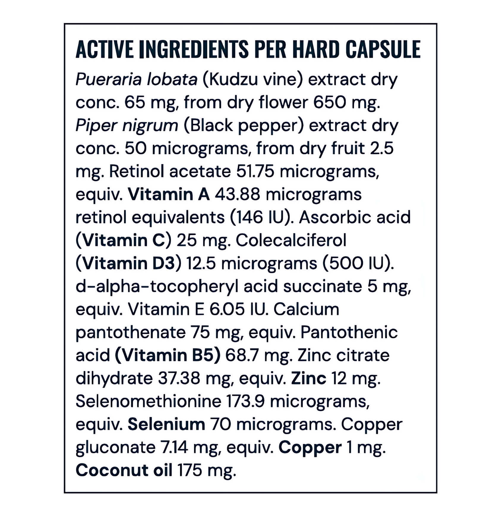 The Acne Supplement – PORE FAVOR AU